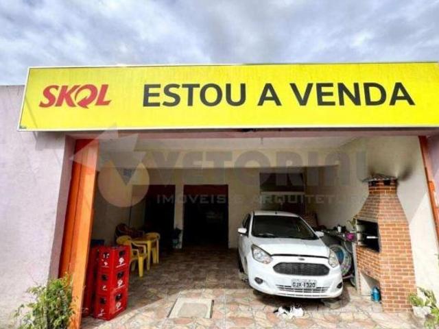 Casa à venda em Caraguatatuba, Travessão, com 3 quartos, 172,00m²