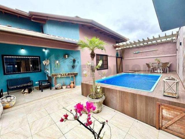 Casa à venda em Caraguatatuba, Indaiá, com 3 quartos, 193,70m²