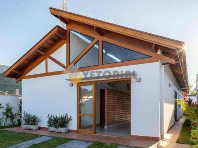Casa à venda em Caraguatatuba, Massaguaçu, com 3 quartos, 120m²