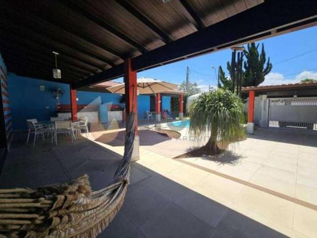 Casa à venda em Caraguatatuba, Pontal de Santa Marina, com 3 quartos, 335,00m²