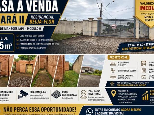 Casa à Venda em Guará II Setor de Mansões IAPI residencial Beija flor Valorização Imediata