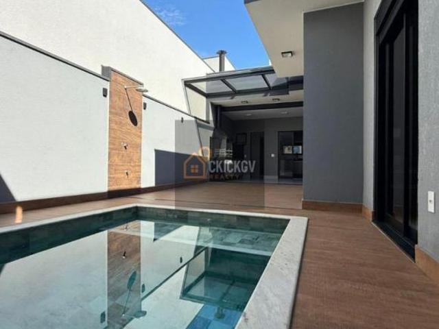 Casa à venda em Indaiatuba, Condomínio Jardim Mantova Residencial Mantova, com 3 quartos, com 144 m²
