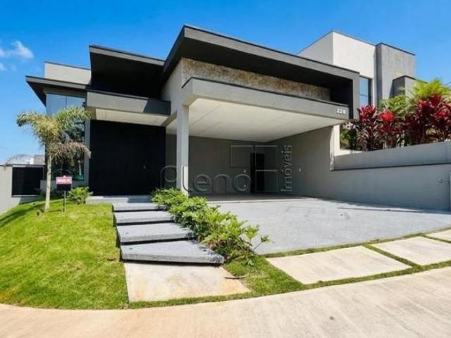 Casa à venda em Indaiatuba, Loteamento Park Gran Reserve, com 3 suítes, com 190 m²