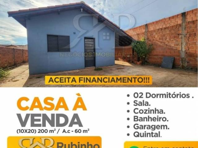 Casa a venda em Jaú/SP Residencial Itatiaia