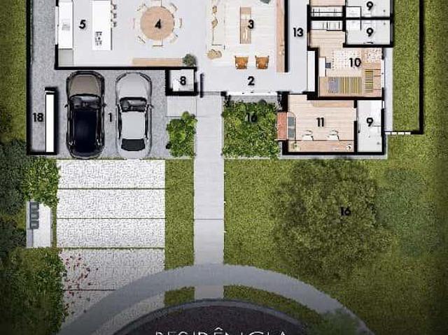 Casa à venda em Jaguariúna, Tamboré Jaguariúna, com 4 suítes, com 257 m², Tamboré Jaguariúna