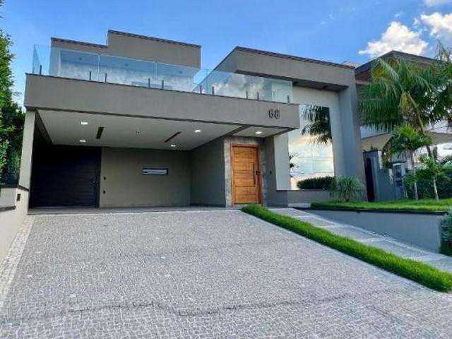 Casa à venda em Jaguariúna, Condomínio Residencial Lago da Barra, com 4 quartos, com 270 m²