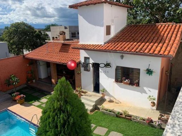 Casa à venda em Lagoa Santa MG, bairro Joá: 5 quartos, 2 suítes, 3 salas, 4 banheiros, 4 vagas, 398m
