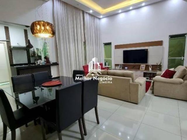 Casa à venda em Limeira, Jardim Residencial Campo Novo, com 3 quartos, com 164 m²