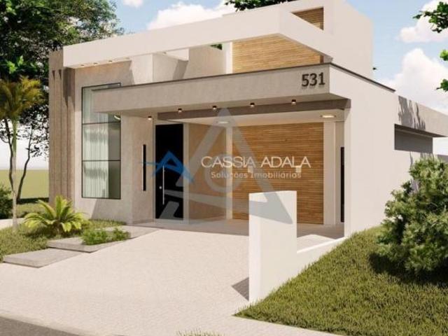 Casa à venda em Monte Mor, Jardim Iatpoan, com 3 quartos, com 165 m², Reserva da Mata Monte Mor