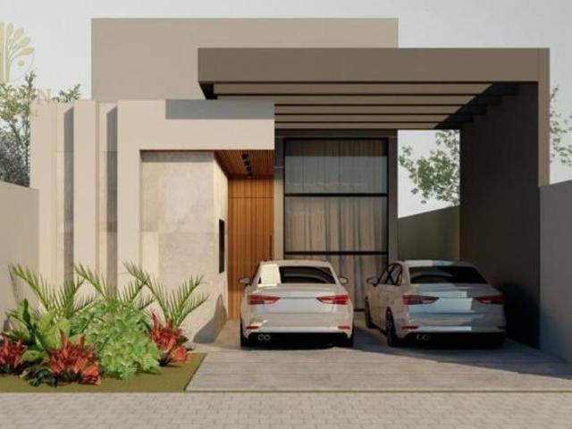Casa à venda em Maringá, Jardim Paulista IV, com 3 quartos, 93 m², em construção com terreno de 200