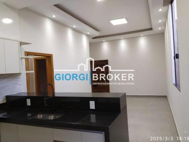 Casa à Venda em Mirassol SP Residencial Jardim Imperial 2 Quartos 1 Suíte 3 Vagas Área 138m² I