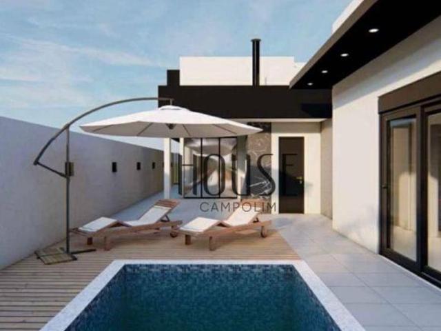 Casa à venda em Sorocaba, com 3 quartos | Condomínio de alto padrão Residencial Villa Verona | CA571