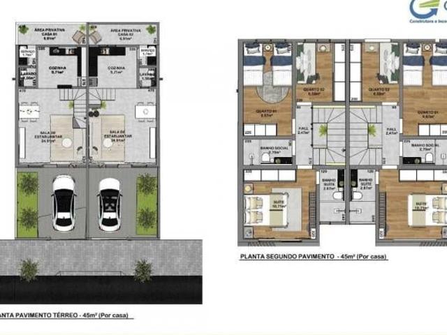 Casa Geminada com 3 quartos à venda em Belo Horizonte, no bairro Santa Amélia