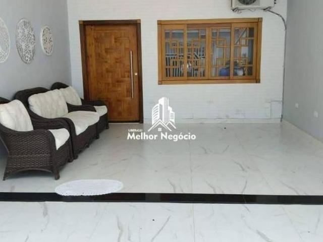 Casa à venda em Santa Bárbara D&apos Oeste, Jardim Esmeralda, com 3 quartos, com 187 m²