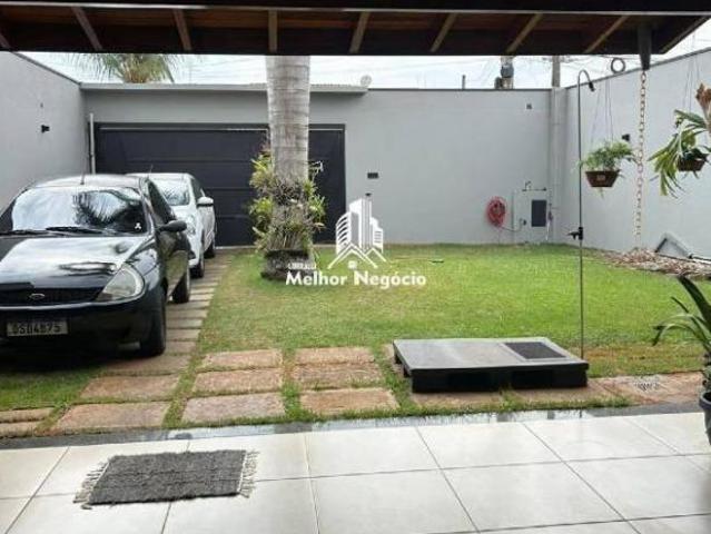 Casa à venda em Santa Bárbara D&apos Oeste, Jardim Souza Queiroz, com 3 quartos, com 130 m²