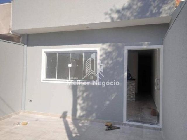 Casa à venda em Sumaré, Jardim Minnesota Nova Veneza, com 2 quartos, com 70 m²
