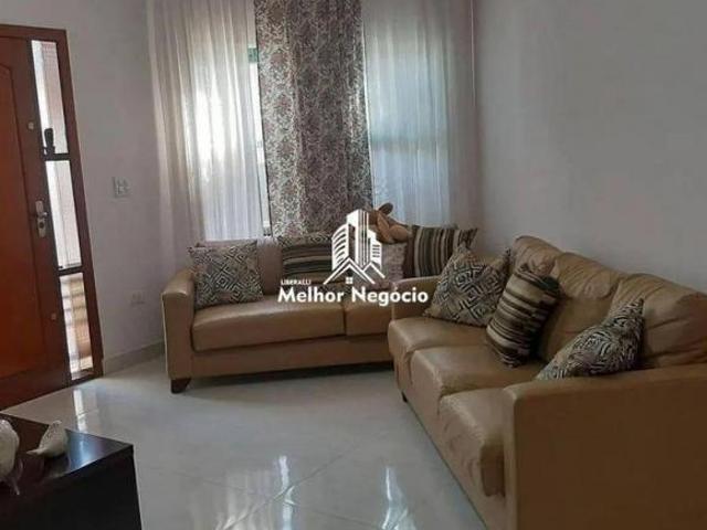 Casa à venda em Sumaré, Parque Franceschini, com 3 quartos, com 130 m²