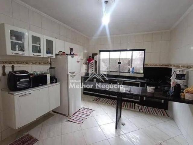 Casa à venda em Sumaré, Residencial Bordon, com 3 quartos, com 125 m²