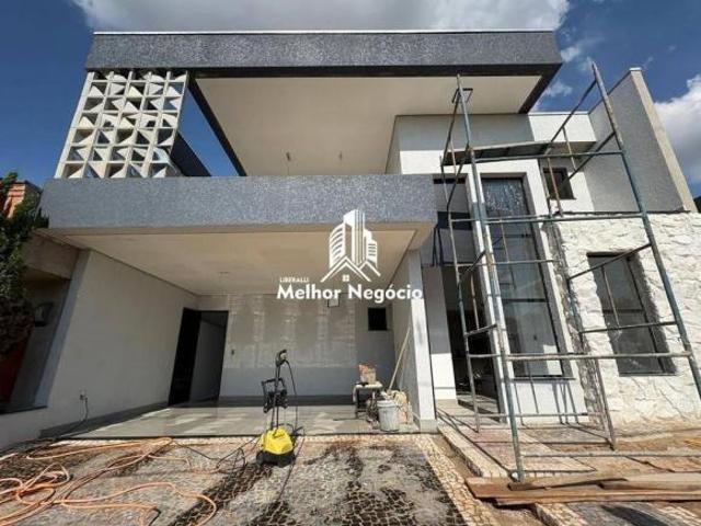 Casa à venda em Sumaré, Residencial Real Parque Sumaré, com 3 quartos, com 141 m²