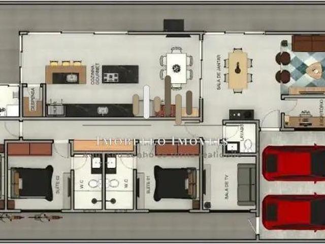 Casa à venda em Paulínia, Jardim América, com 3 suítes, com 216 m², VILLA BELLA SIENNA PAULÍNIA