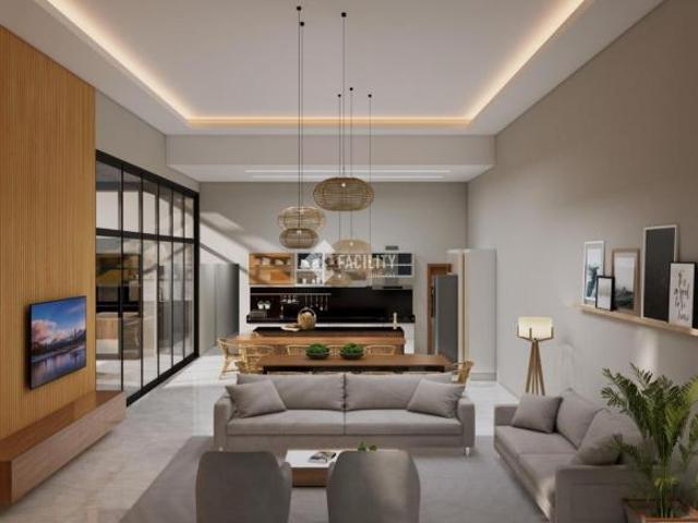 Casa a venda em Paulinia no Santorini, com 3 quartos e 220 m² de construção