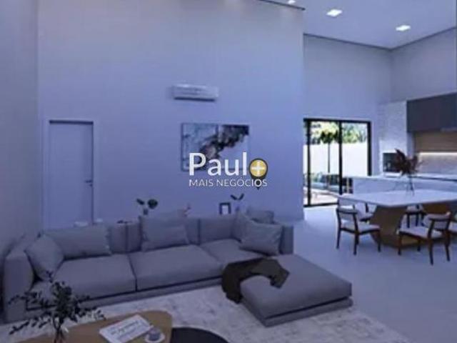 Casa à venda em Paulínia, Santorini Residencial Club, com 3 suítes, com 196.82 m²