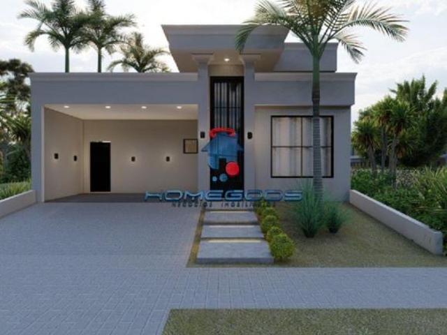 Casa à venda em Paulínia, Parque Brasil 500, com 3 suítes, com 171 m², Residencial Villa Lobos