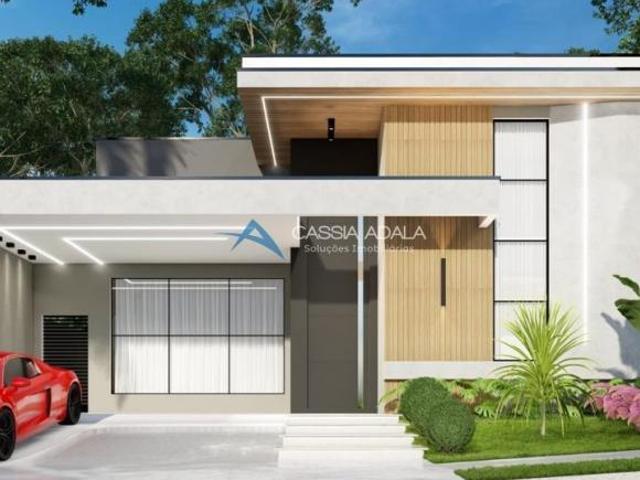 Casa à venda em Paulínia, Parque Brasil 500, com 3 suítes, com 185 m², Residencial Royal Garden