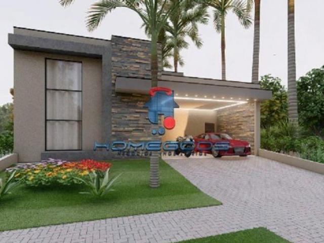 Casa à venda em Paulínia, Parque Brasil 500, com 3 suítes, com 193 m², Residencial Royal Garden