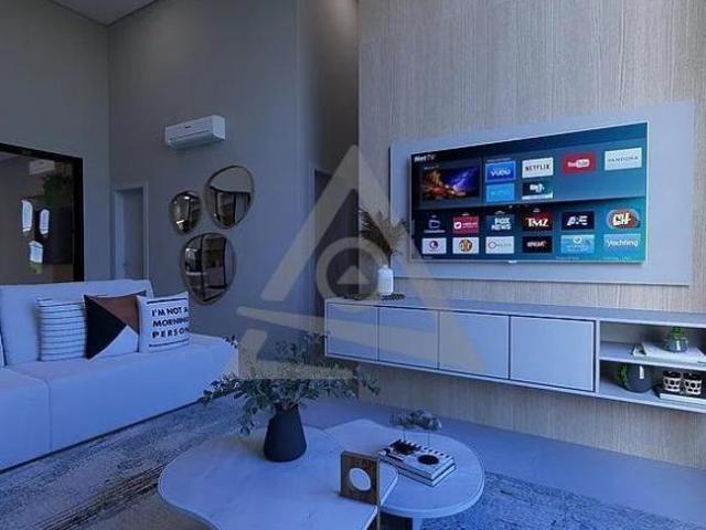 Casa à venda em Paulínia, Parque Brasil 500, com 3 suítes, com 193 m², Residencial Royal Garden
