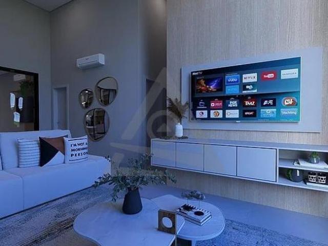 Casa à venda em Paulínia, Parque Brasil 500, com 3 suítes, com 193 m², Residencial Royal Garden