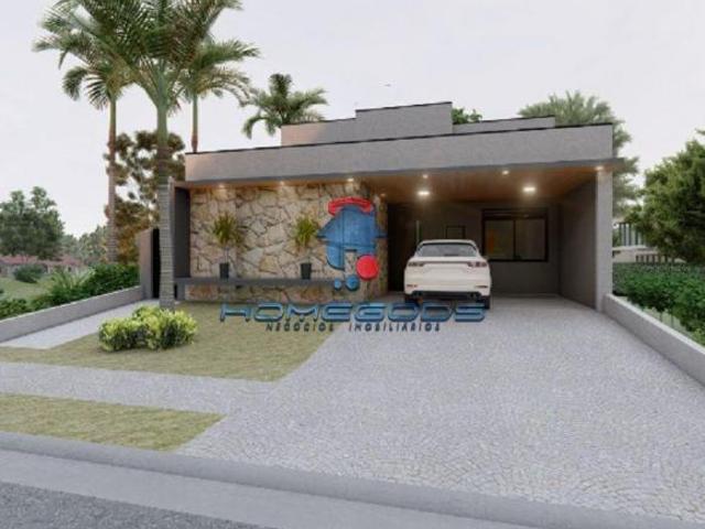 Casa à venda em Paulínia, Parque Brasil 500, com 3 suítes, com 194 m², Residencial Royal Garden