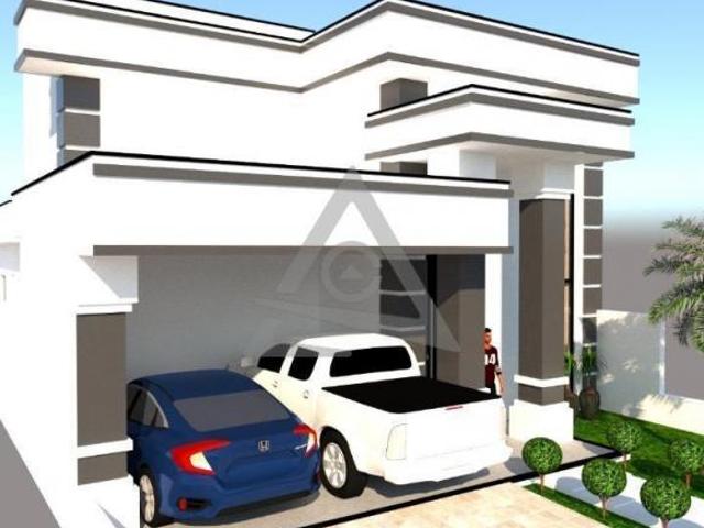 Casa à venda em Paulínia, Parque Brasil 500, com 3 suítes, com 198 m², Residencial Santorini