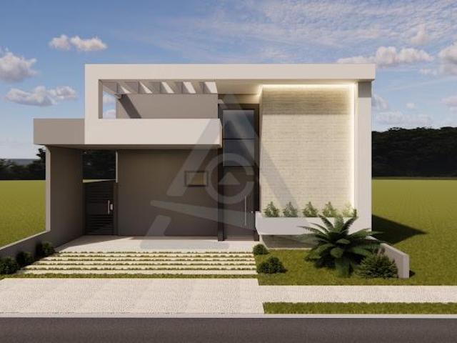 Casa à venda em Paulínia, Parque Brasil 500, com 3 suítes, com 201 m², Residencial Santorini