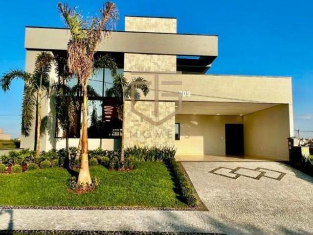 Casa à venda em Paulínia, Parque Brasil 500, com 3 suítes, com 208 m², Santorini Residencial Club