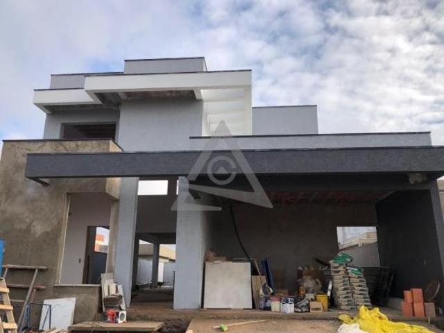 Casa à venda em Paulínia, Parque Brasil 500, com 3 suítes, com 216 m², Residencial Santorini