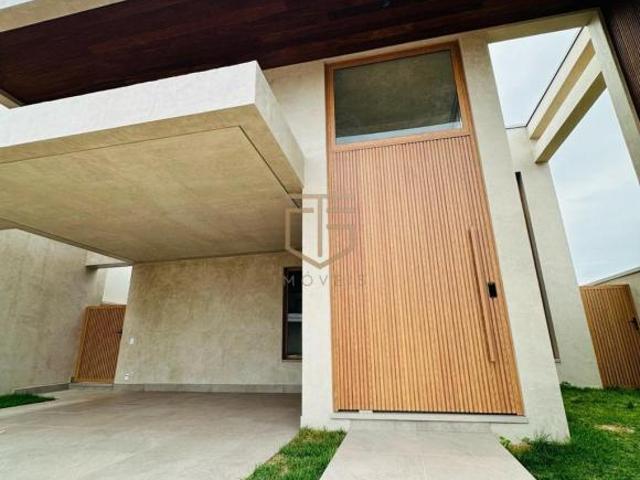 Casa à venda em Paulínia, Parque Brasil 500, com 3 suítes, com 262.74 m², Santorini Residencial Club