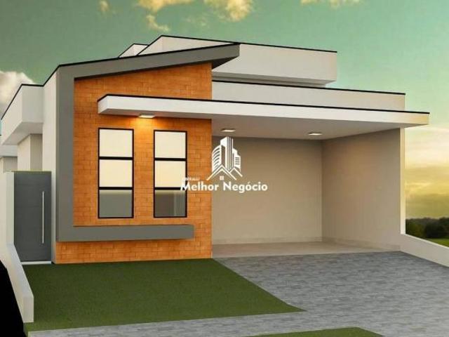 Casa à venda em Paulínia, Parque Brasil 500, com 3 quartos, com 163 m²