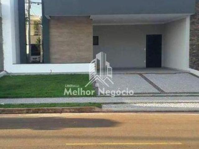 Casa à venda em Paulínia, Parque Brasil 500, com 3 quartos, com 173 m²