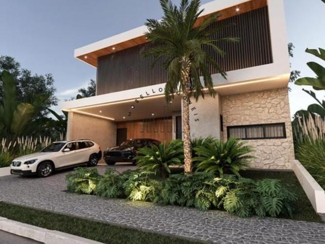 Casa à venda em Paulínia, Parque Brasil 500, com 4 suítes, com 366.05 m²