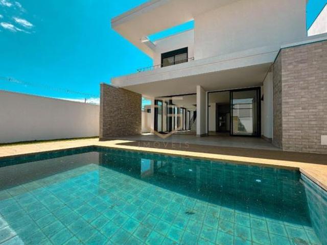 Casa à venda em Paulínia, Parque Brasil 500, com 5 suítes, com 262.74 m², Santorini Residencial Club