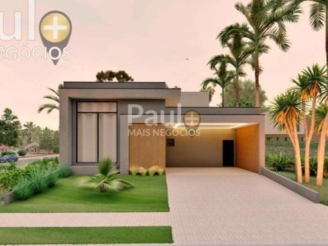 Casa à venda em Paulínia, Residencial Royal Garden, com 3 suítes, com 193.22 m²