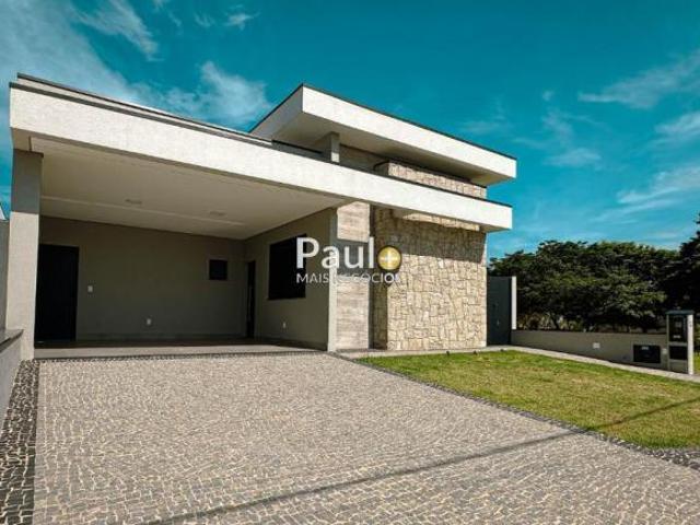 Casa à venda em Paulínia, Residencial Villa Bella Siena, com 4 suítes, com 216 m²
