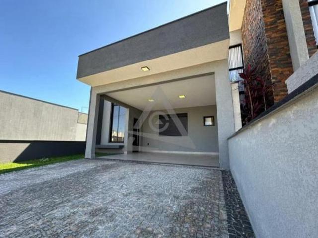 Casa à venda em Paulínia, Vila Monte Alegre, com 3 suítes, com 137 m², Terras da Estância