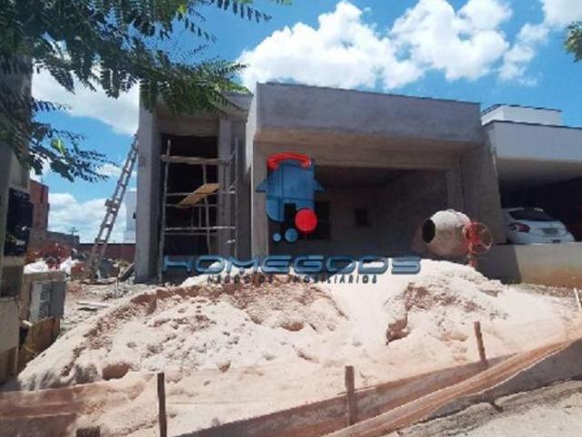 Casa à venda em Paulínia, Vila Monte Alegre, com 3 suítes, com 138 m², condomínio terras da estancia