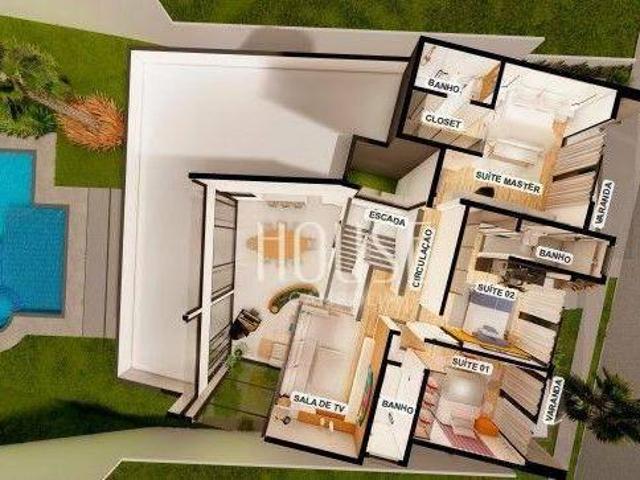 Casa à venda em Up Sorocaba Residencial: condomínio de alto padrão em Sorocaba, com 411m² | CA4541