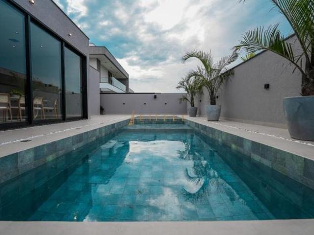 Casa à venda em Votorantim, Alphaville Nova Esplanada, com 4 suítes, com 266 m²