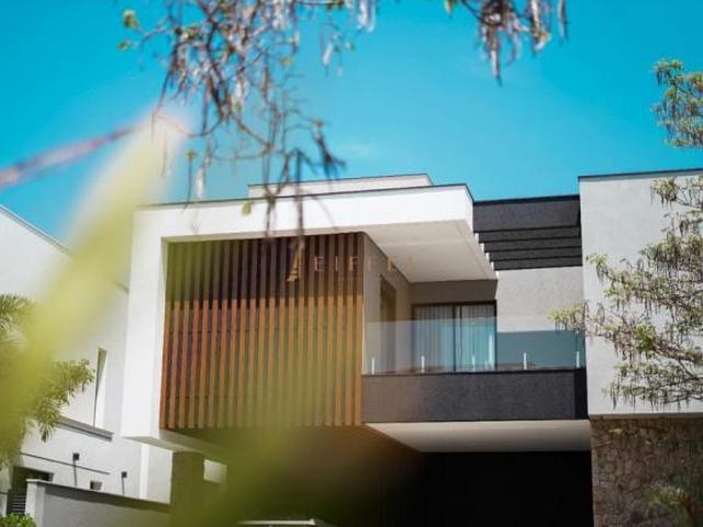 Casa à venda em Votorantim, Alphaville Nova Esplanada, com 4 suítes, com 395.48 m²