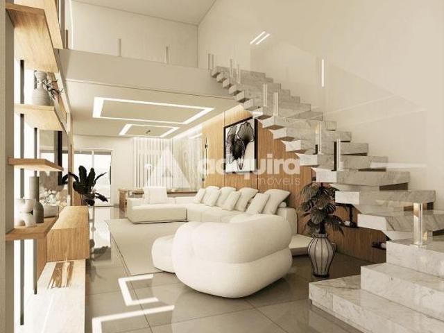 Casa à venda no Condomínio Vale dos Vinhedos, com 04 Suítes, Área Gourmet e vista para o lago. Colôn