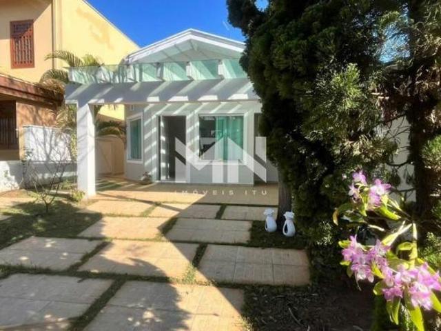 Casa à venda no Condomínio Aldeia de Espanha – Itu/SP | 114 m² | 2 suítes | em frente ao bosque